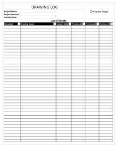 Drawing Sheet Template PDF | Free Sheet Templates