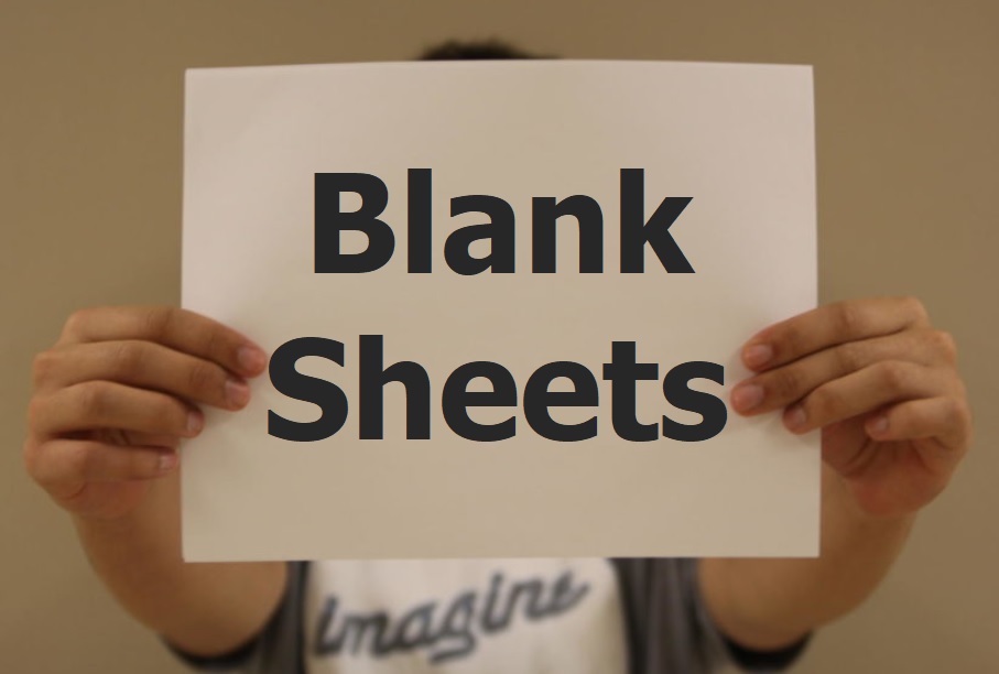 blanksheets | Free Sheet Templates